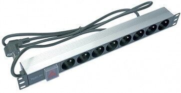 [AX-CFU08] BANDEAU D'ALIMENTAION 8 PRISES 1U DE 19" AVEC INTERRUPTEUR ...