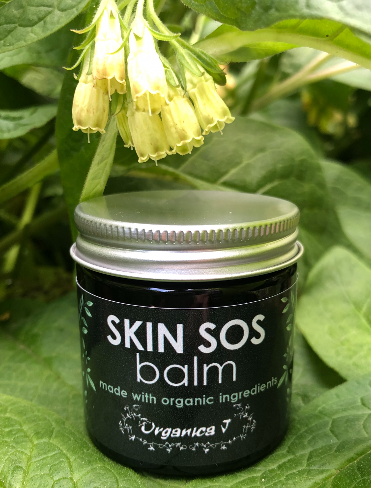 Skin SOS Balm - Premium comfrey products and organic skincare - Organica J
