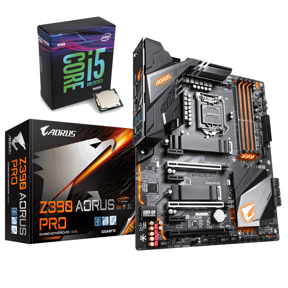 Intel Core i5-9600K Coffee Lake 6-Core 3.7 GHz (4.6 GHz Turbo) + Z390 ...