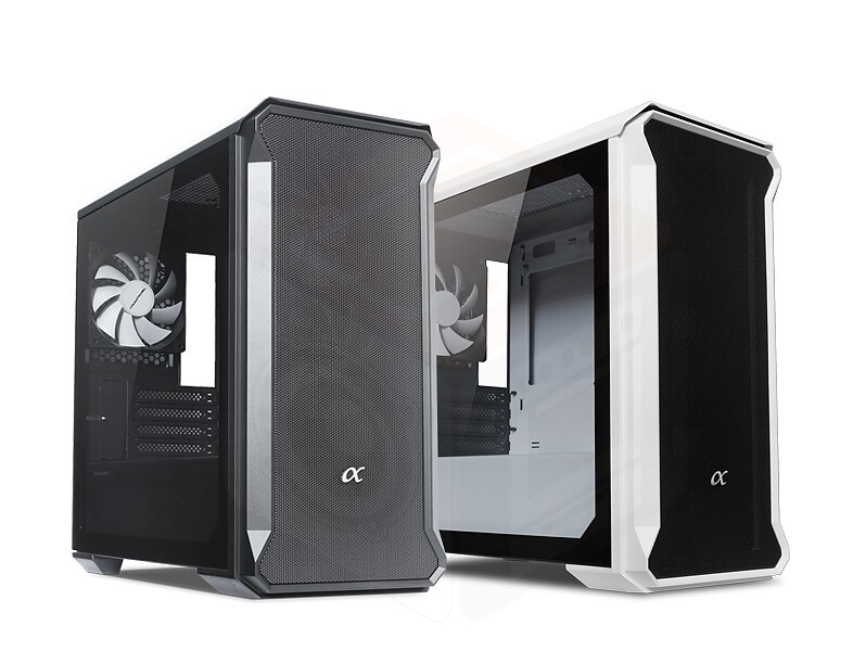 Tecware Alpha M Tempered Glass Case ( Free 3x 120mm Fans )