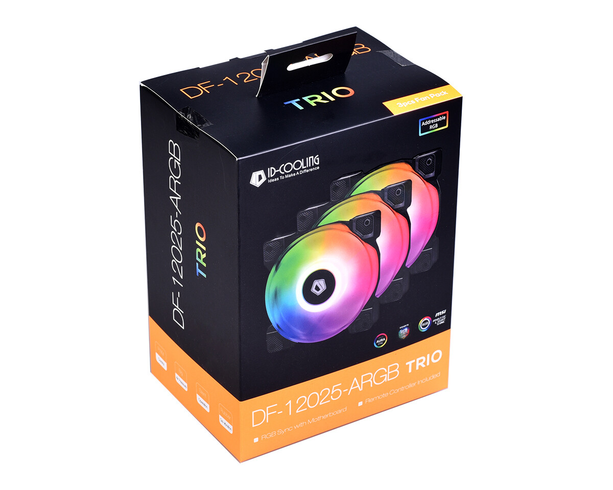 ID COOLING DF12025 ARGB Trio