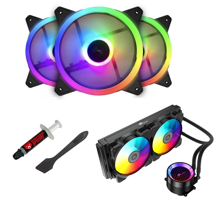 Cooling, Thermal Paste, Led, USB Hub & Fans