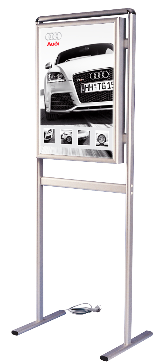 Freestanding Poster Display Units – Store – Retail Digital Screens