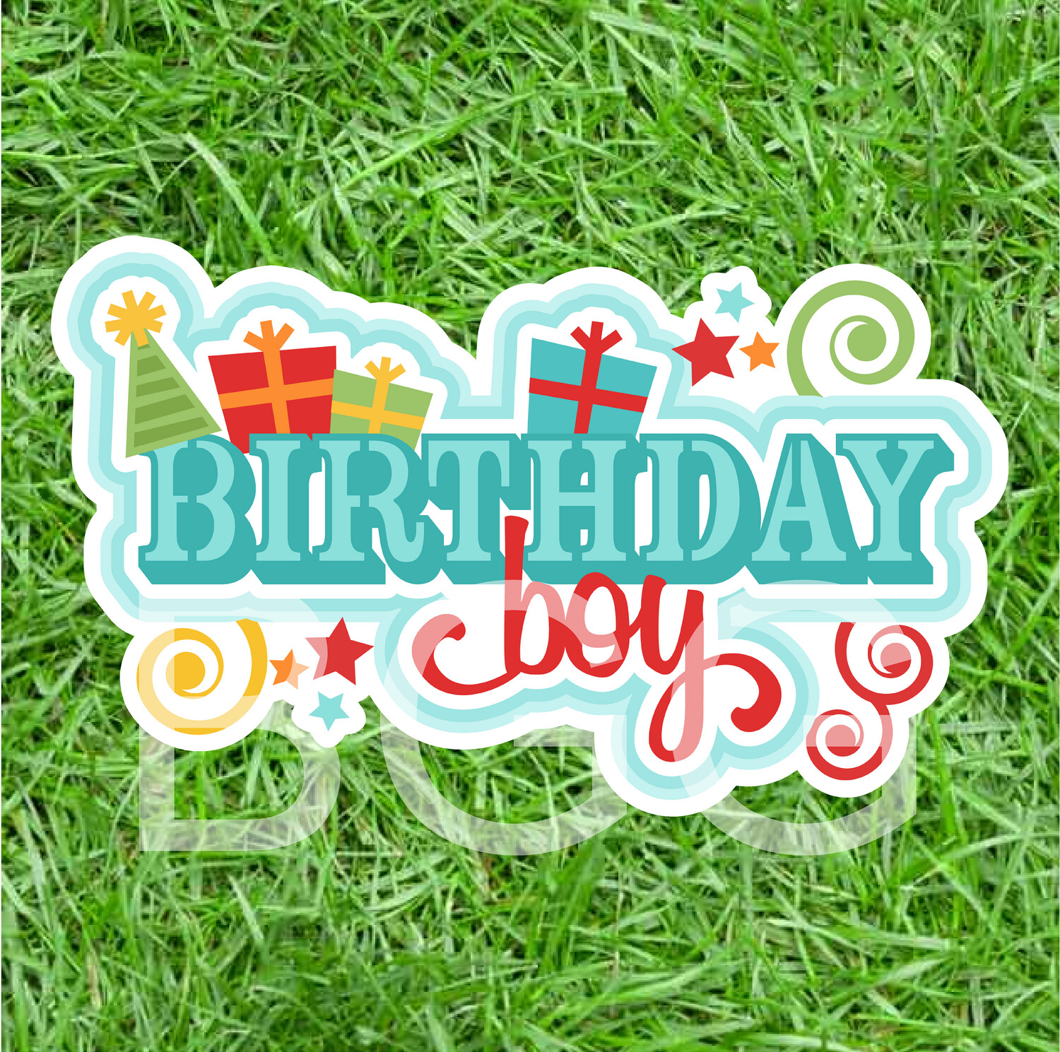Birthday Boy (Word Phrase) - Store - Bluegrass Greetings & Co.