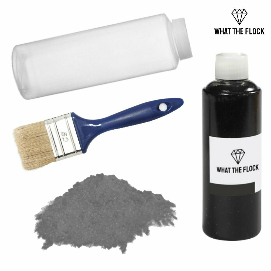 Dashboard Flocking Kit Dark Grey