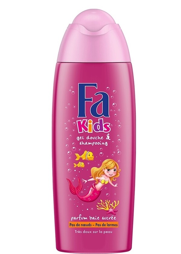 Fa Douche & Shampooing 250ml Kids Baie Sucre