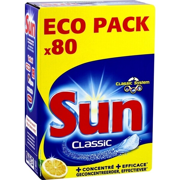 Sun Tabs 80Pcs Classic Citron