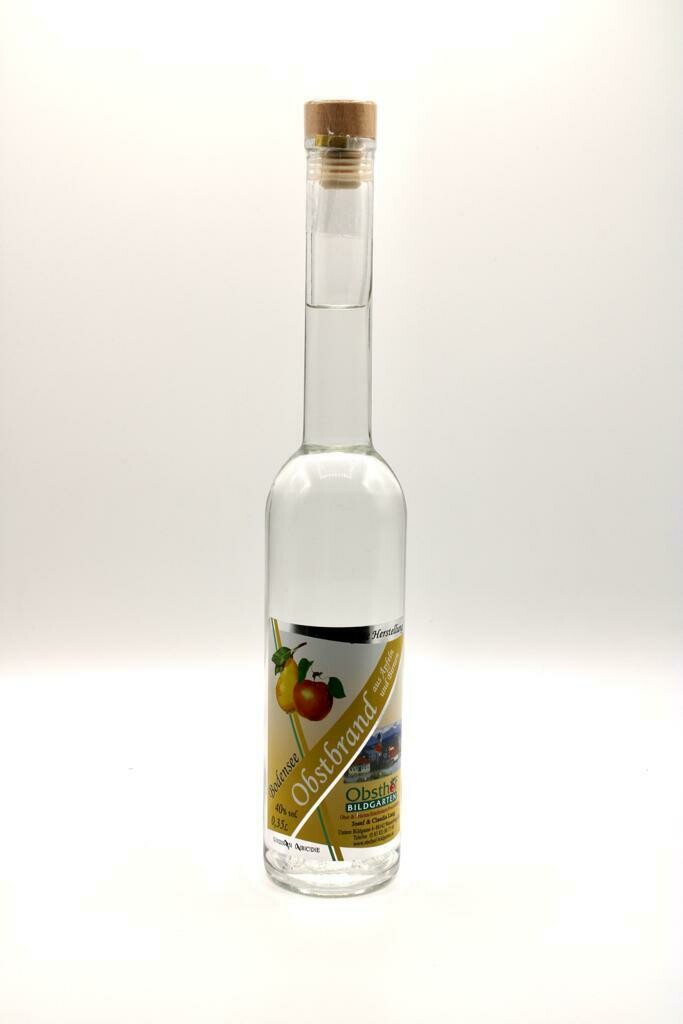 Obstbrand "Obstler" aus Apfel und Birne 40 % vol.