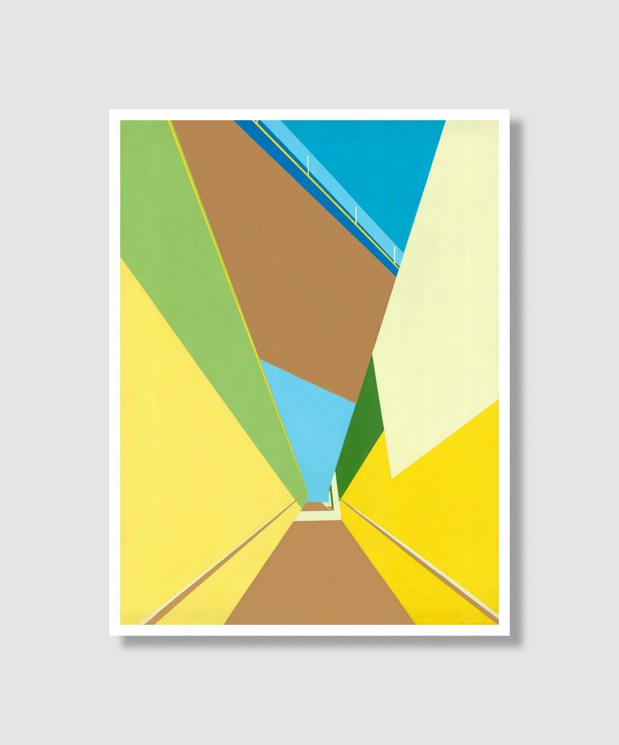 Fine Art Print - Architectural Geometric Urban Design