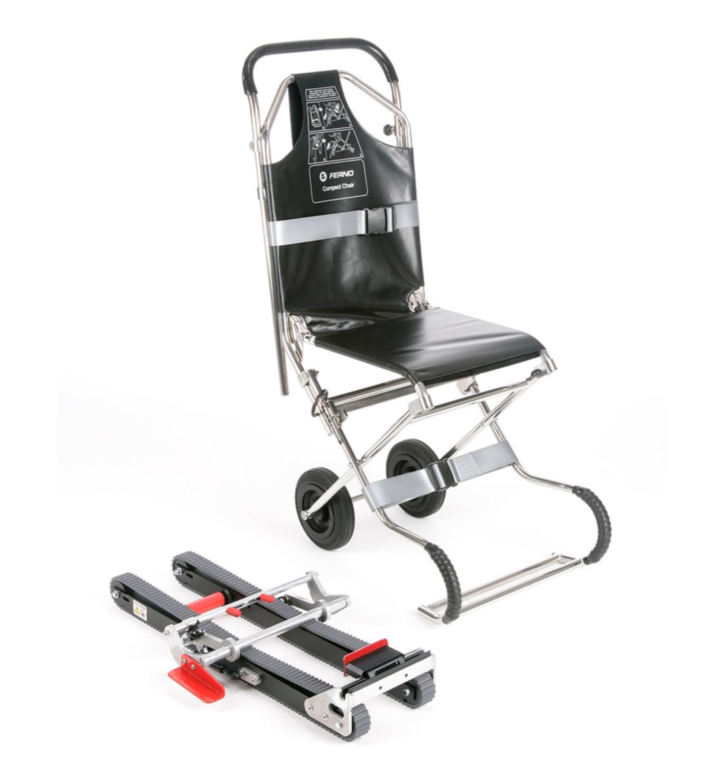 Ferno Compact 2 Track Chairs - Evacuation, Ambulance Confined Space ...