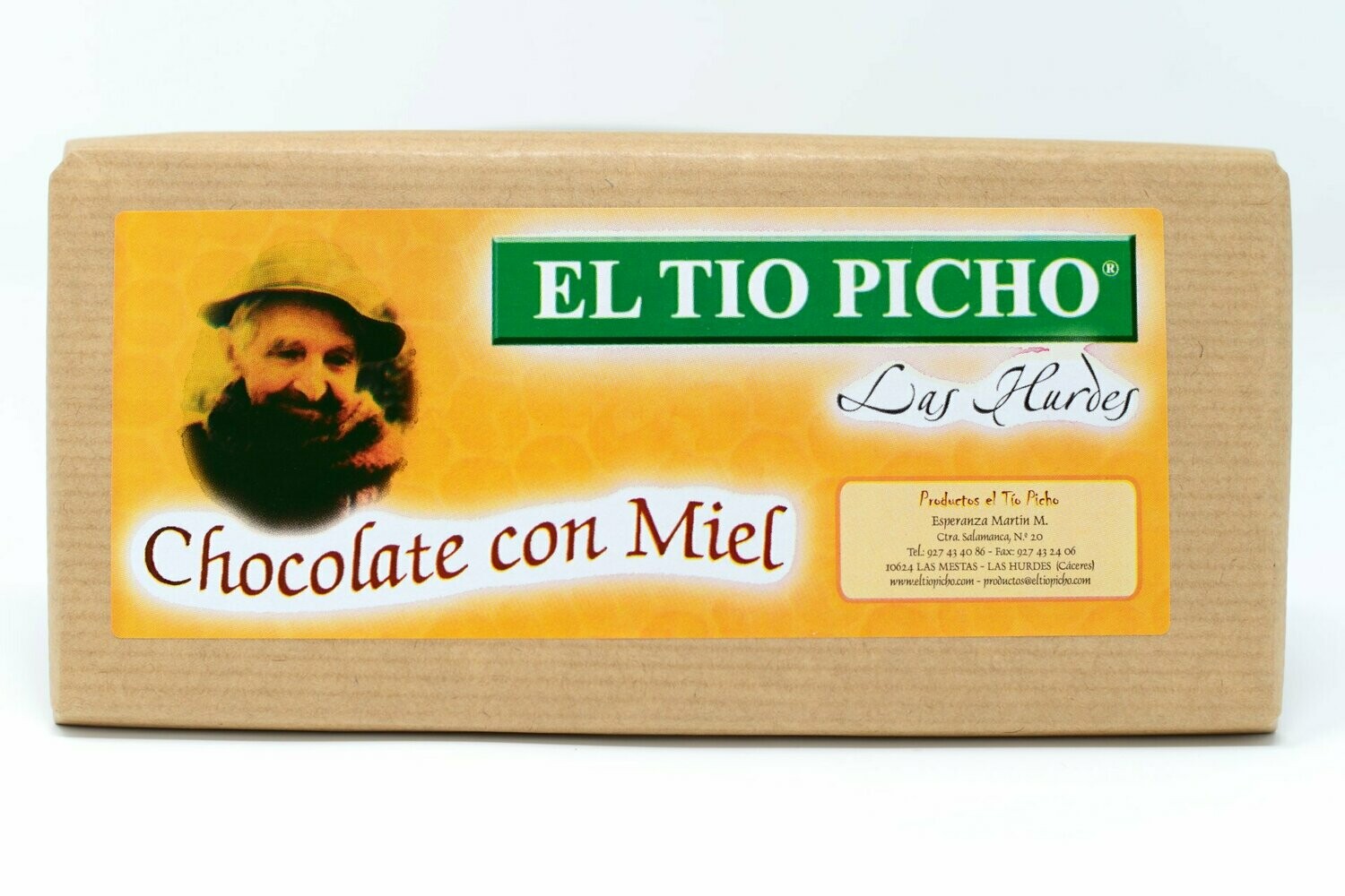 CHOCOLATE CON MIEL EL TIO PICHO 125 g