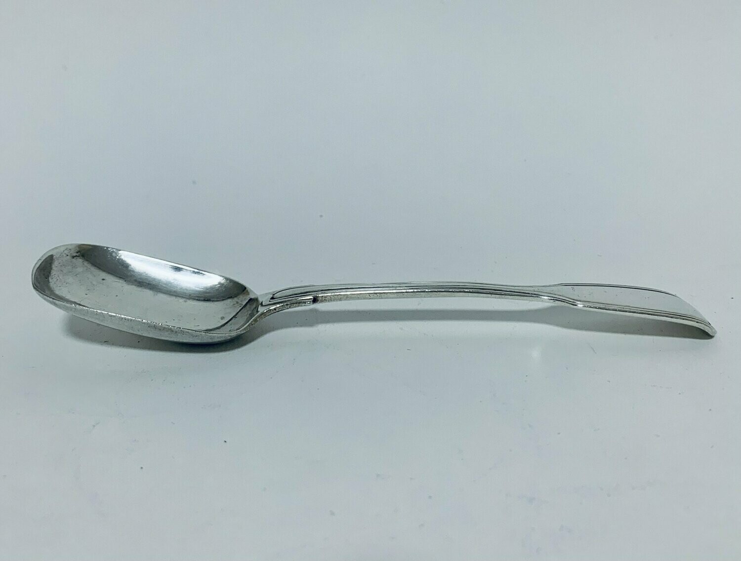 Early Victorian Solid Sterling Silver Jam Spoon