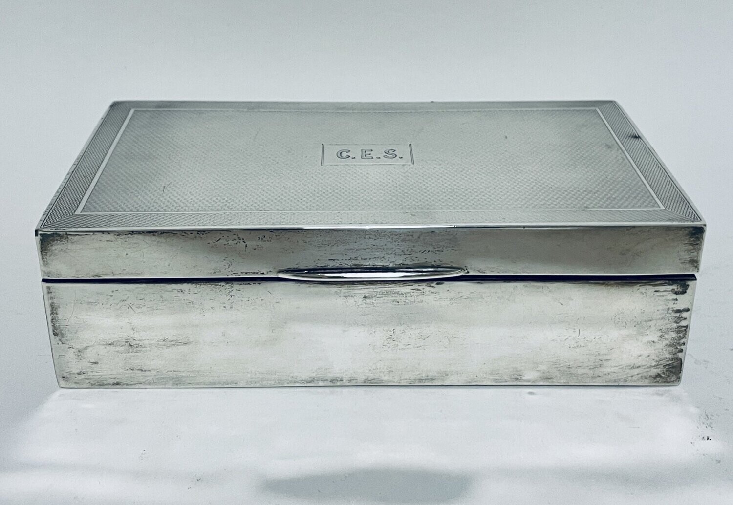 Antique Silver Cigarette Box