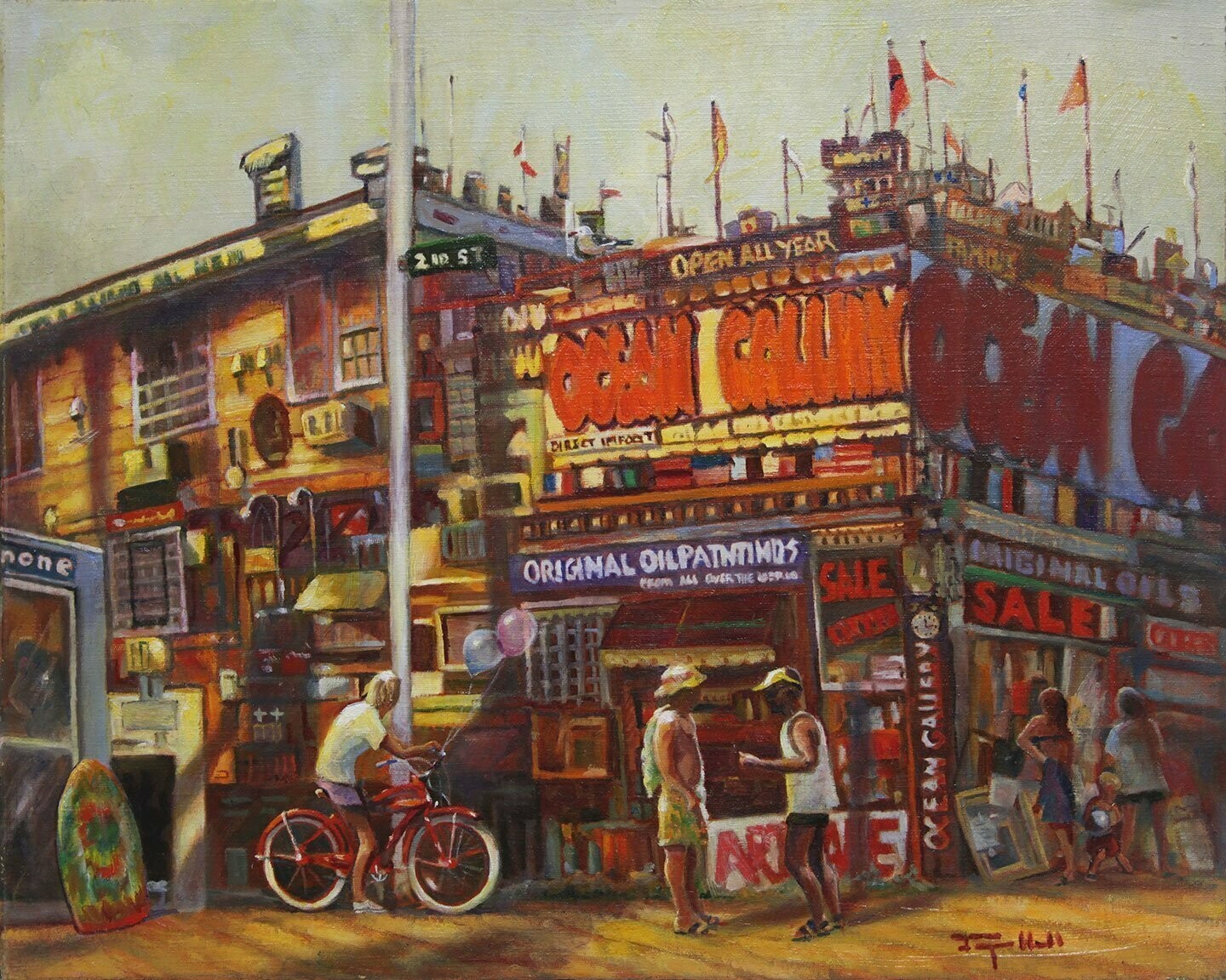 "Ocean City" by Joyce Hall | Fine Art Prints