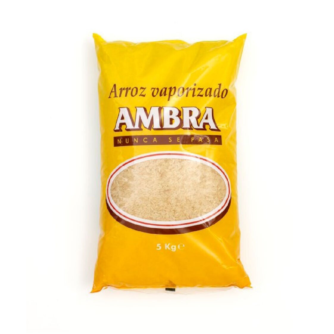 AMBRA. Arroz Redondo Vaporizado. 5 kg