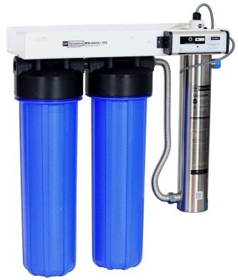 UV Dynamics NSF "Class A" Ultraviolet Sterilizer Mini Rack System 11 GPM