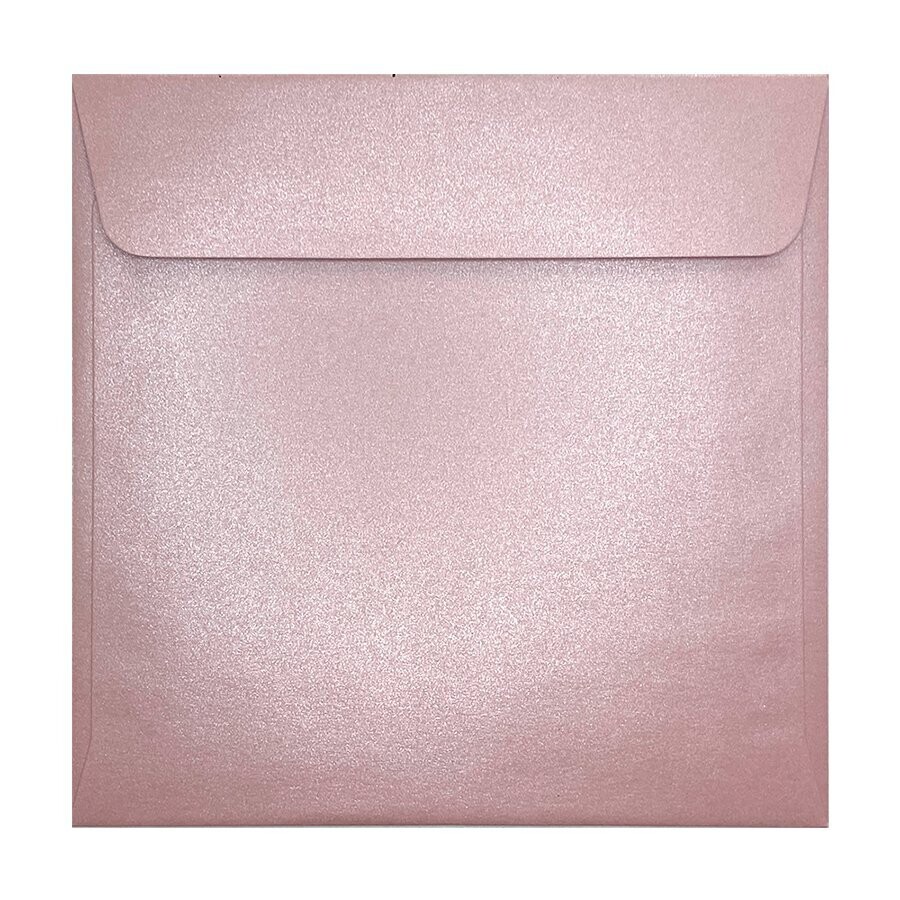 Sobres Metalizados Cuadrado - Rosa