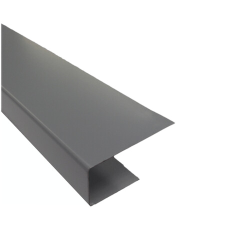 Ampelite Back Channel Flashing Zinc 2.4m