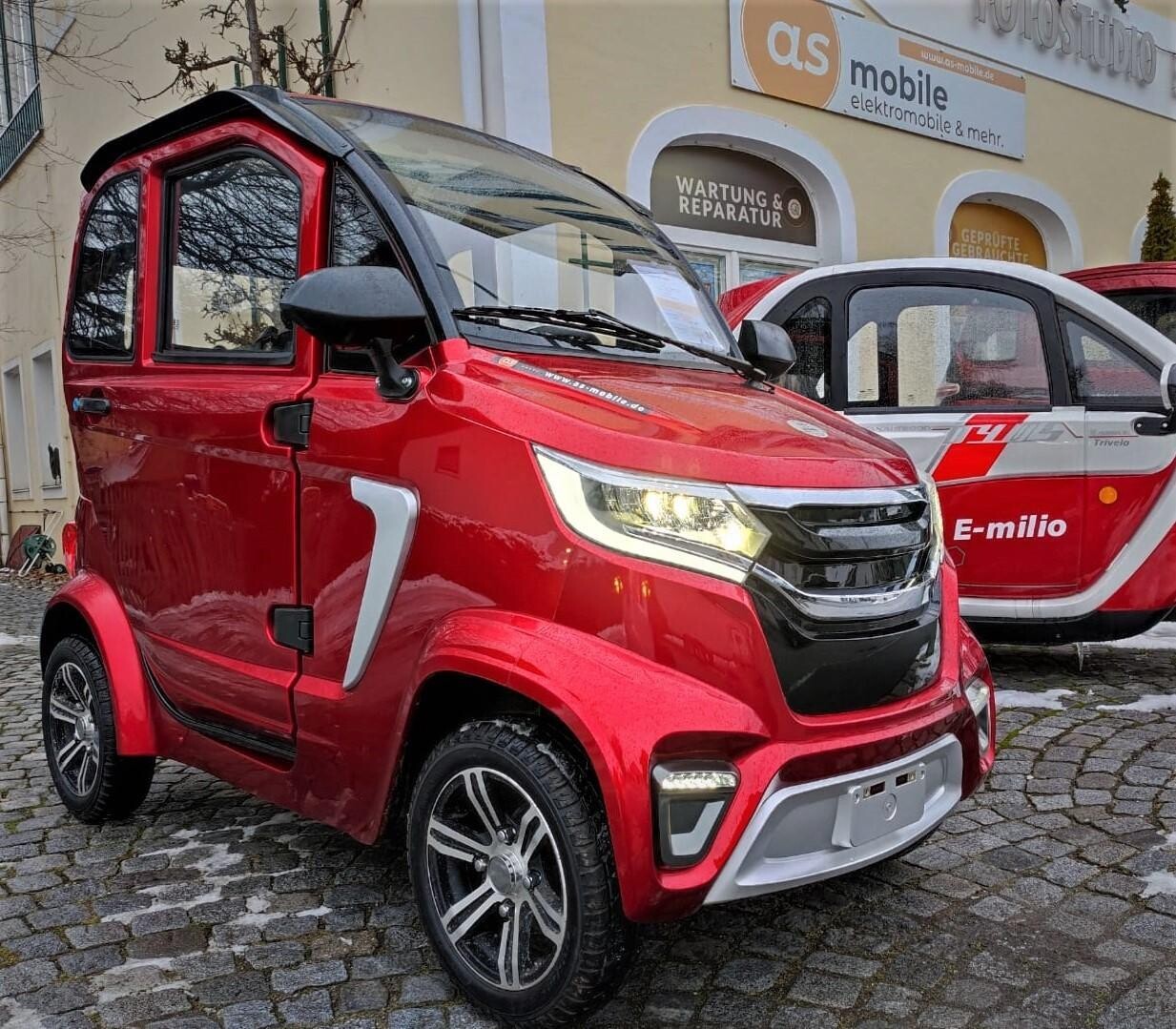 Elektroauto AS-8000 gebraucht 45 km/h * nur 247 km Laufleistung ...