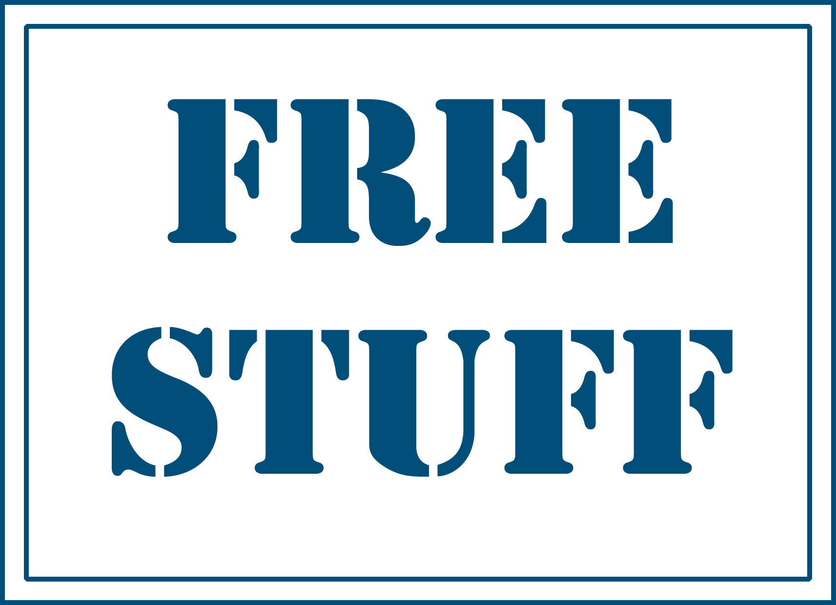 Free Stuff