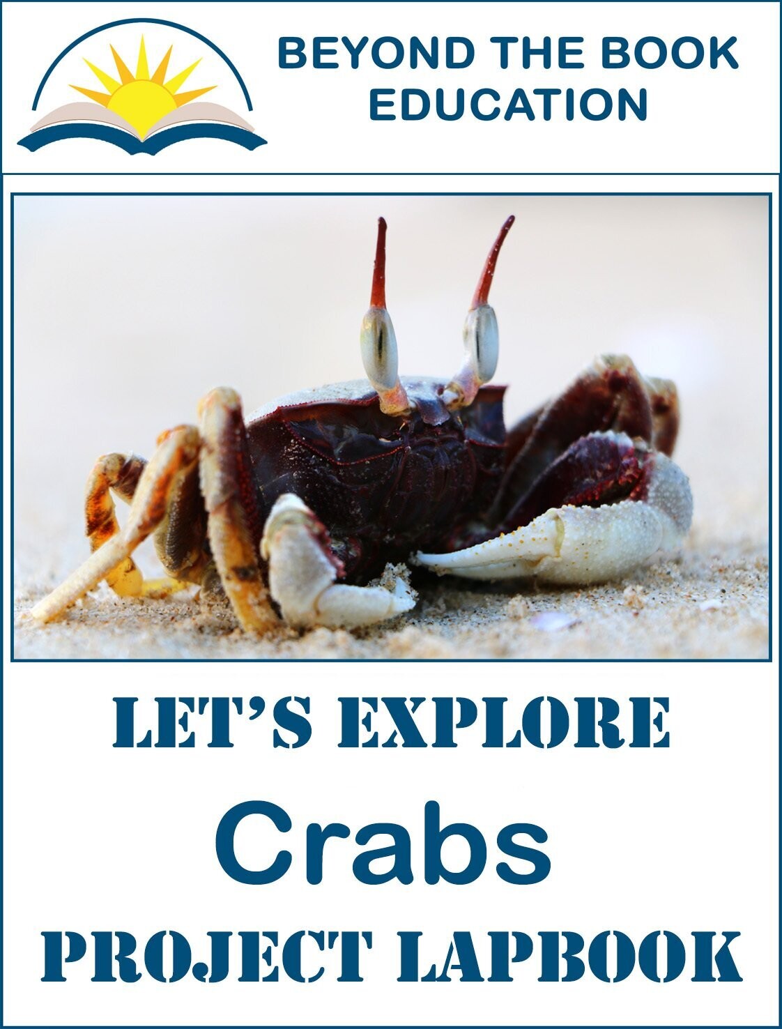 Let's Explore Crabs Project Lapbook Pack