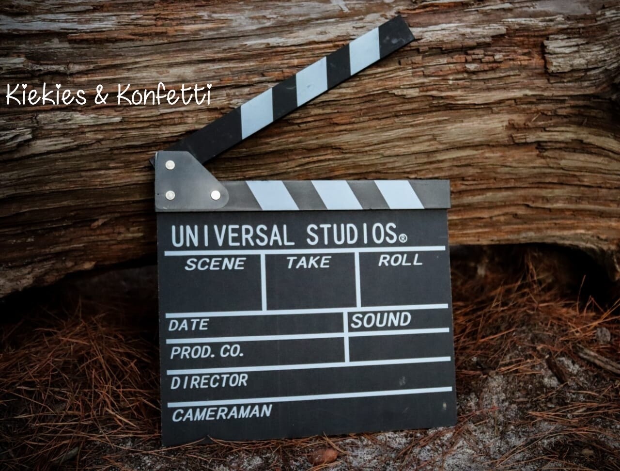 Photo prop - universal studio chalk board