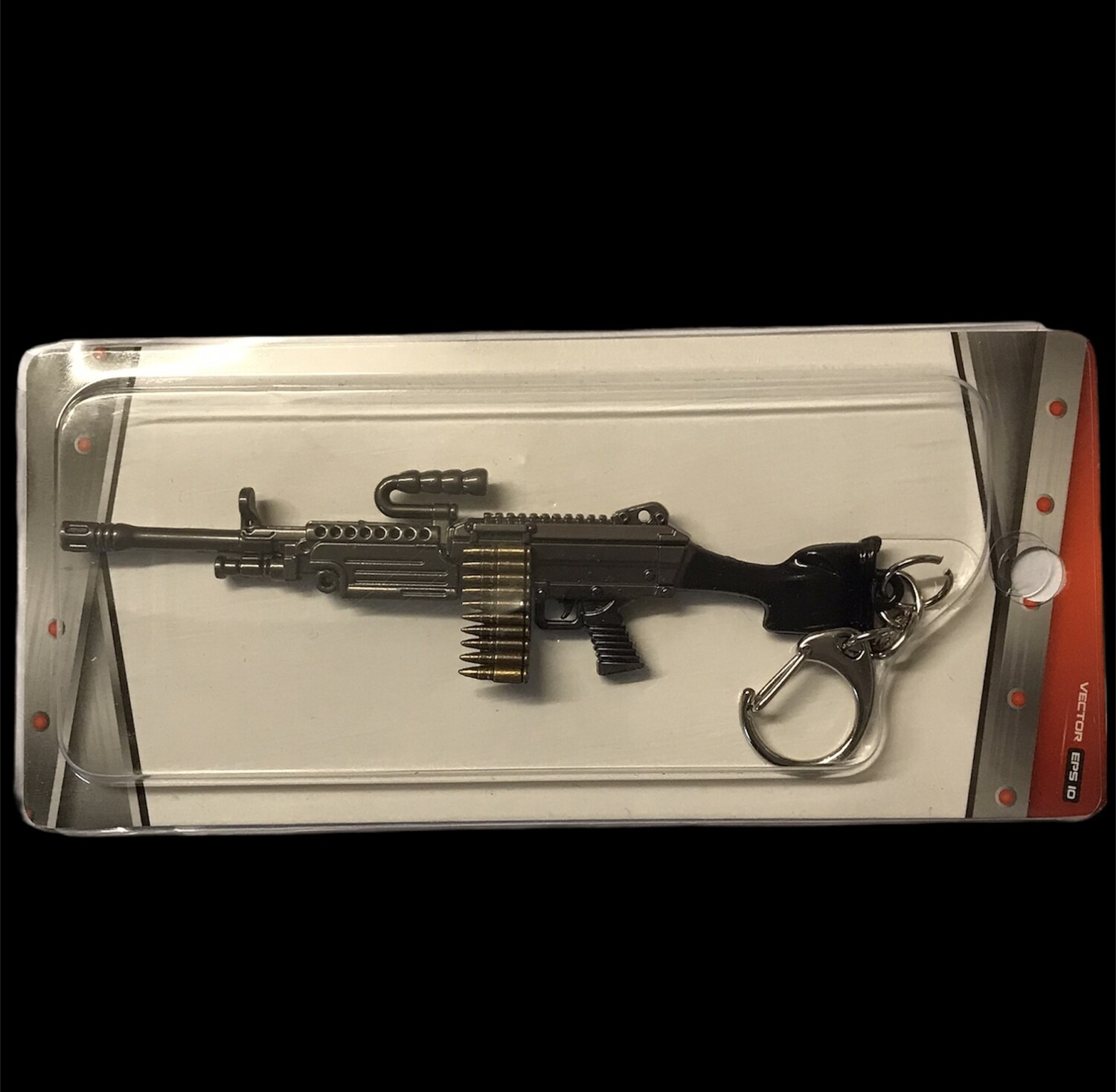 M249 - Metal gun keychain