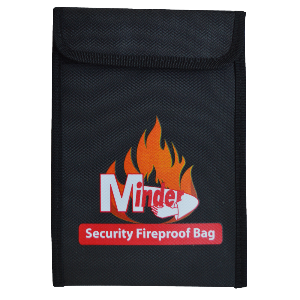 Minder - Fireproof Security Bag 163mmx230mm (Small)