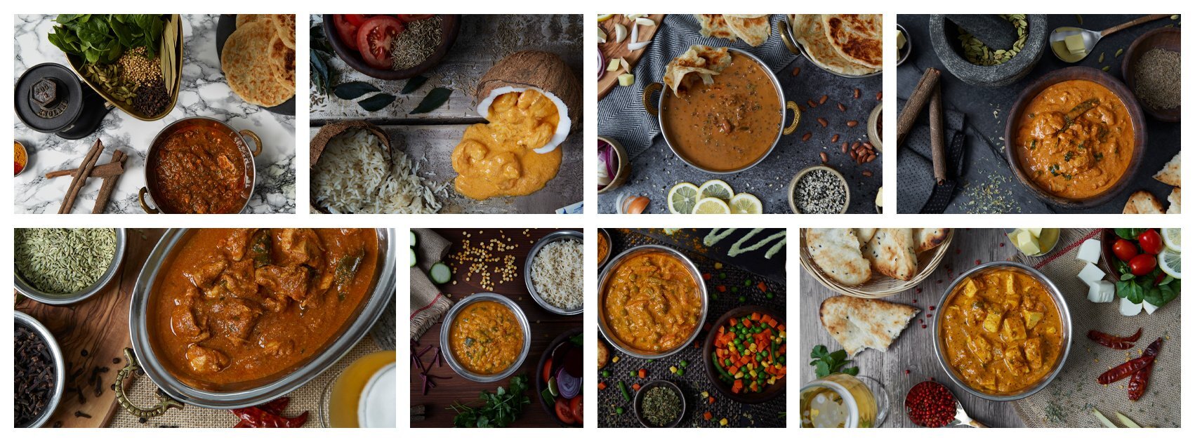Frozen Curry Boxes / Friday Takeaway Meal
