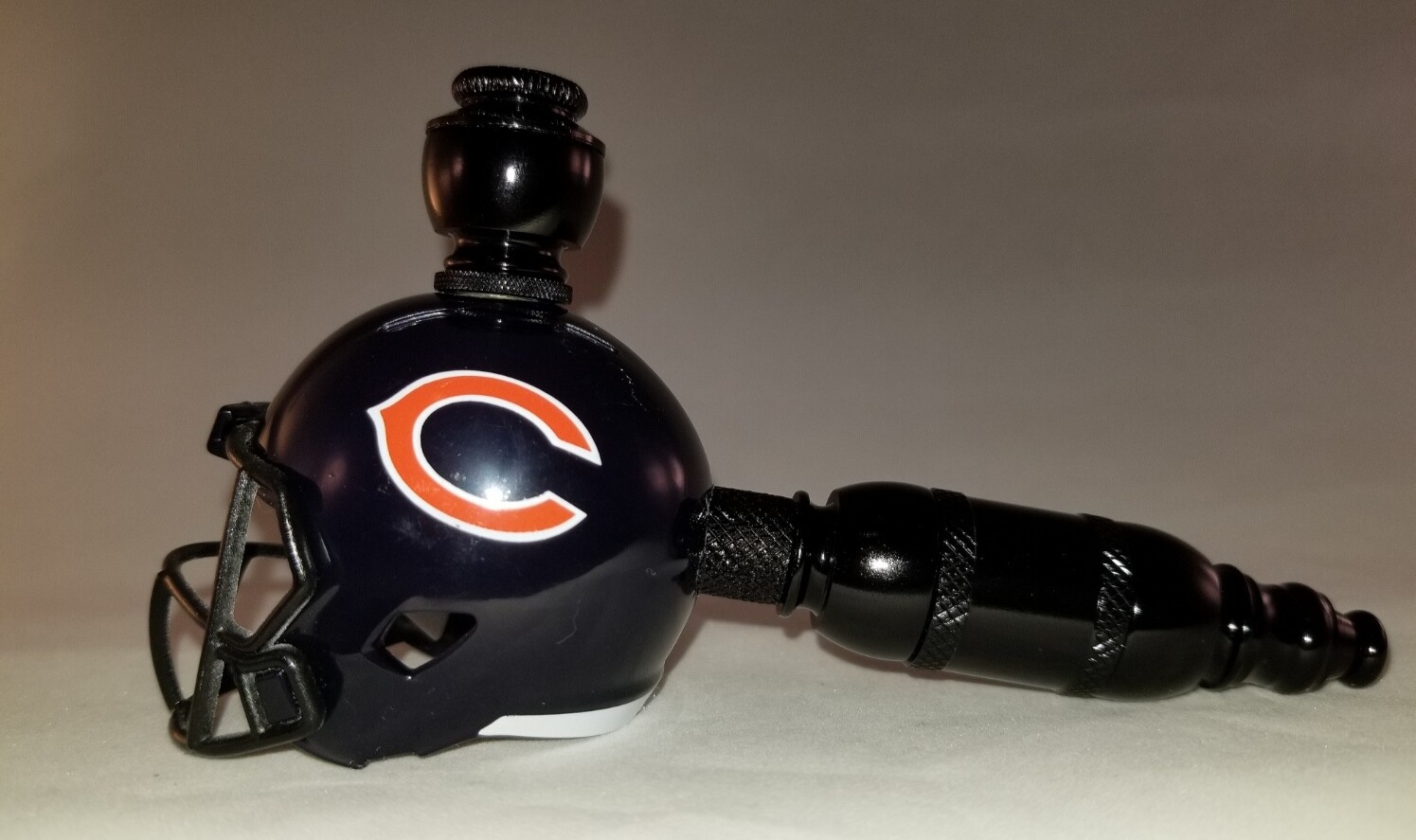 Chicago Bears NFL Helmet Straight Pipe Brass Finish
