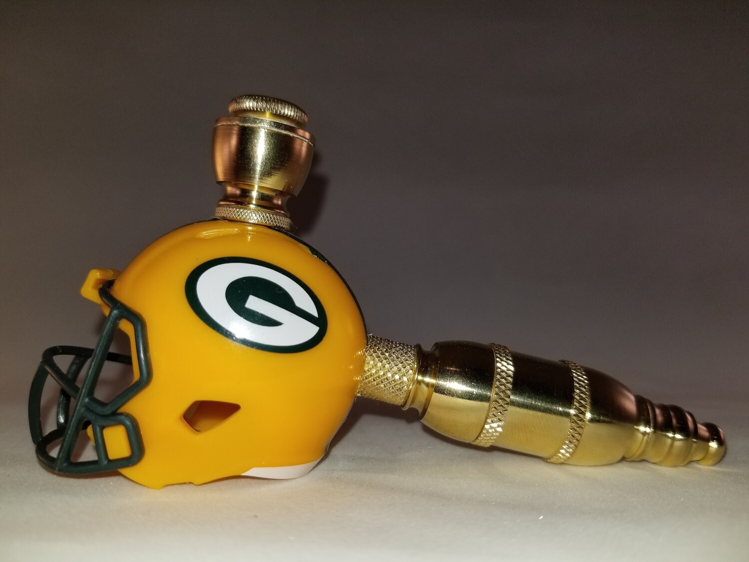 Green Bay Packers Helmet Pipe Straight Design