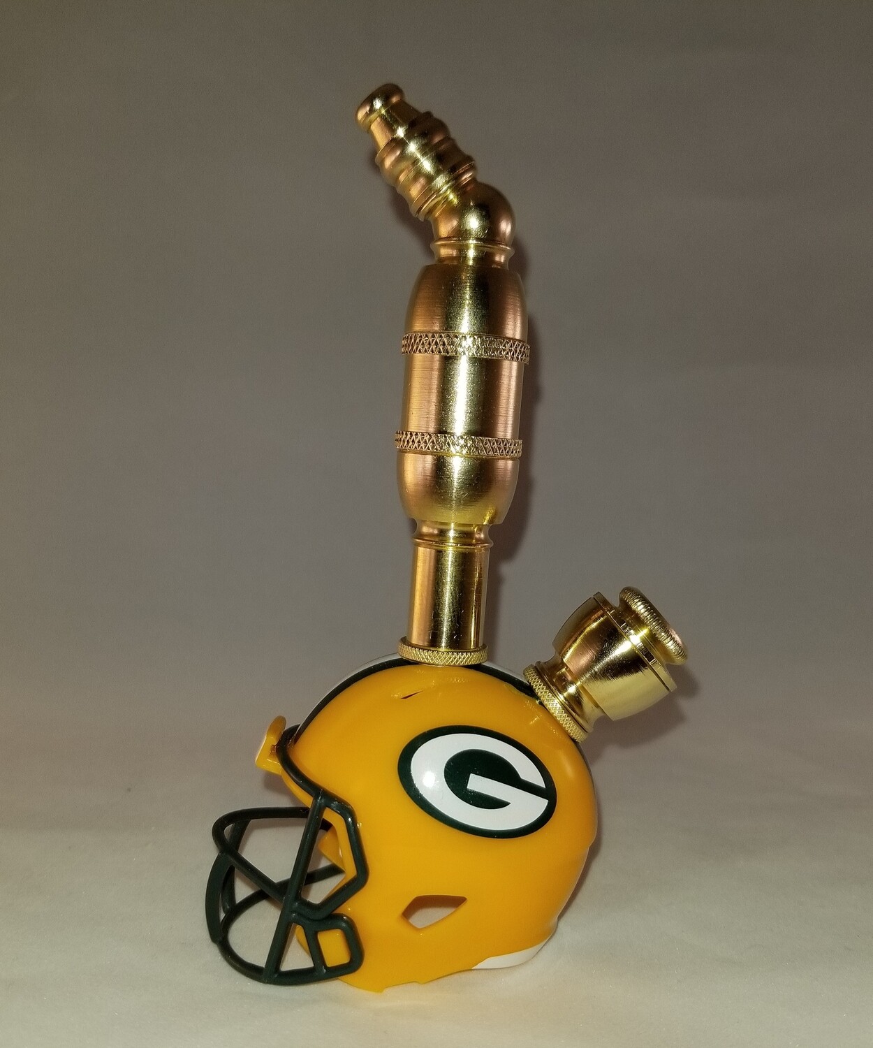 Green Bay Packers Helmet Pipe Upright Design