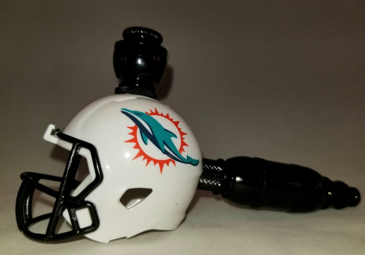 Miami Dolphins NFL Helmet Pipe Upright Design