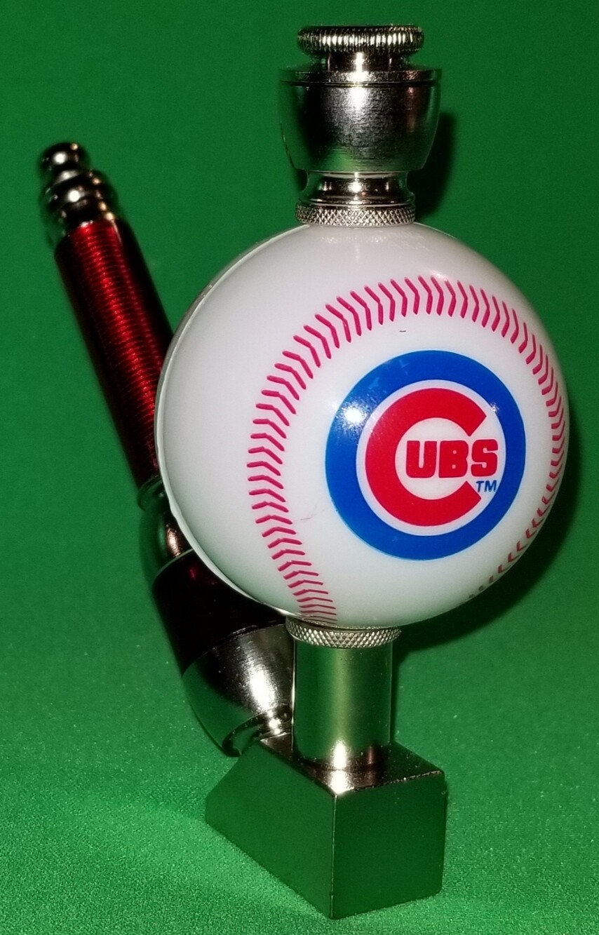 CHICAGO CUBS BASEBALL PIPE Wedge/Nickel/White