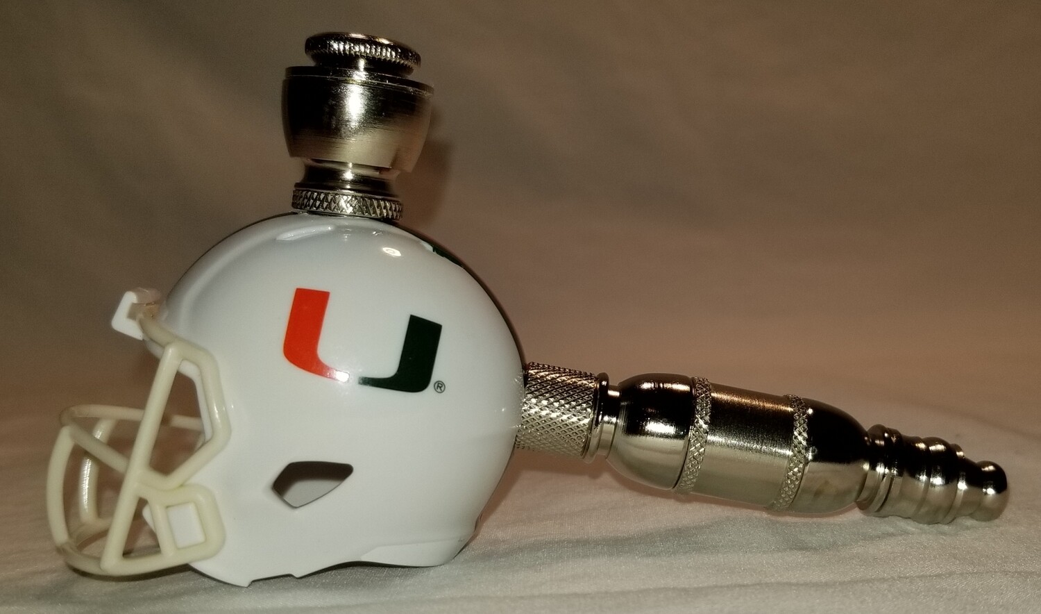 Miami Hurricanes Helmet Pipe Straight Design