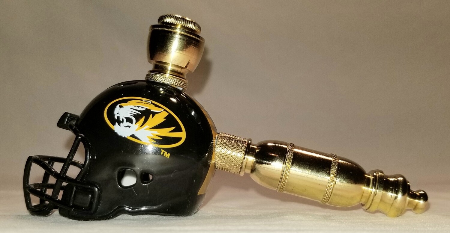 Missouri Tigers Helmet Pipe Straight Design