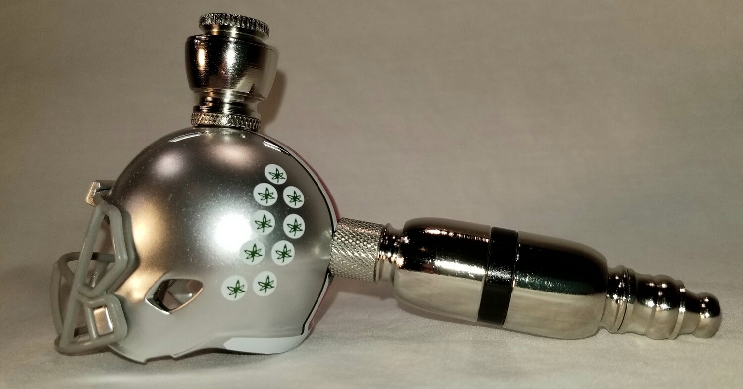 Ohio State Buckeyes Helmet Pipe Straight Design