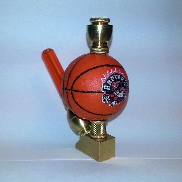 Toronto Raptors NBA Basketball Pipe Nickel Finish