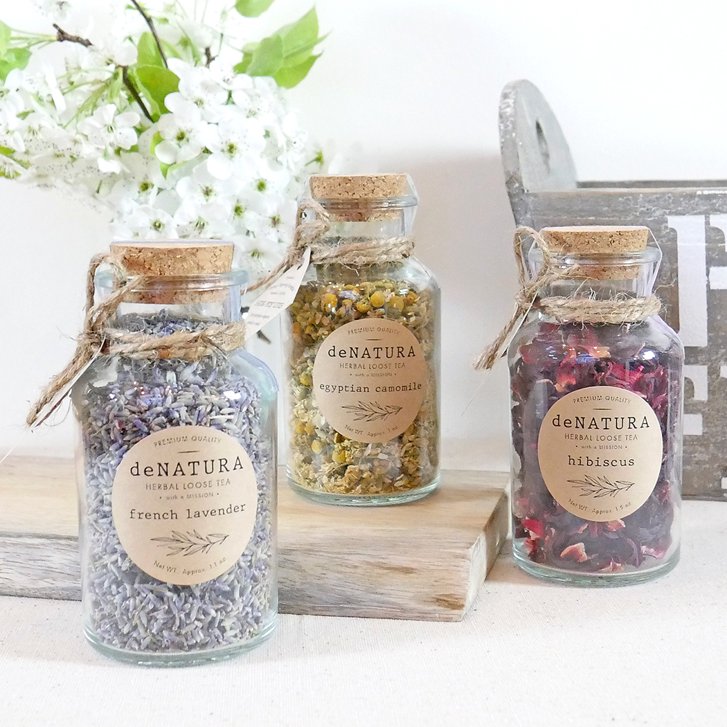 Herbal Teas - Glass Bottle