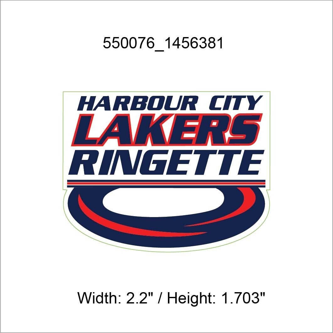 HCL - Small HCL Helmet Sticker