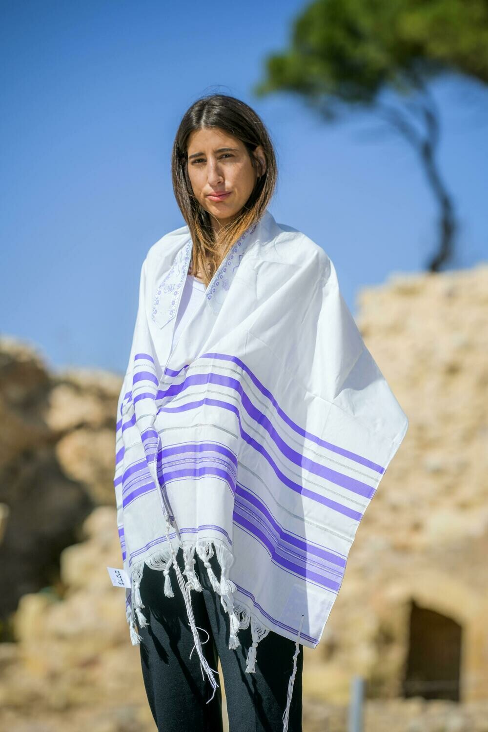 PURPLE -Small Tallit (Prayer Shawl)
