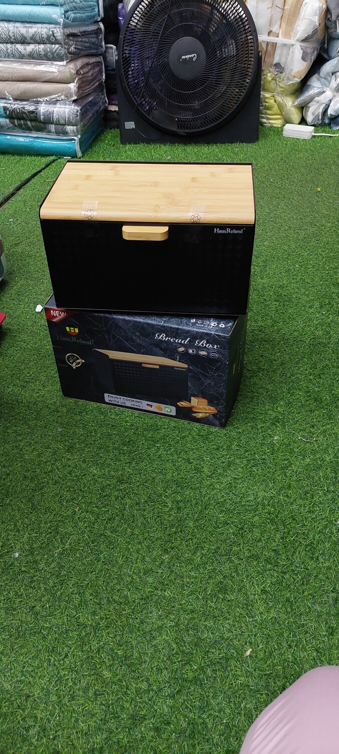 HAUS ROLLAND BREAD BOX- BLACK