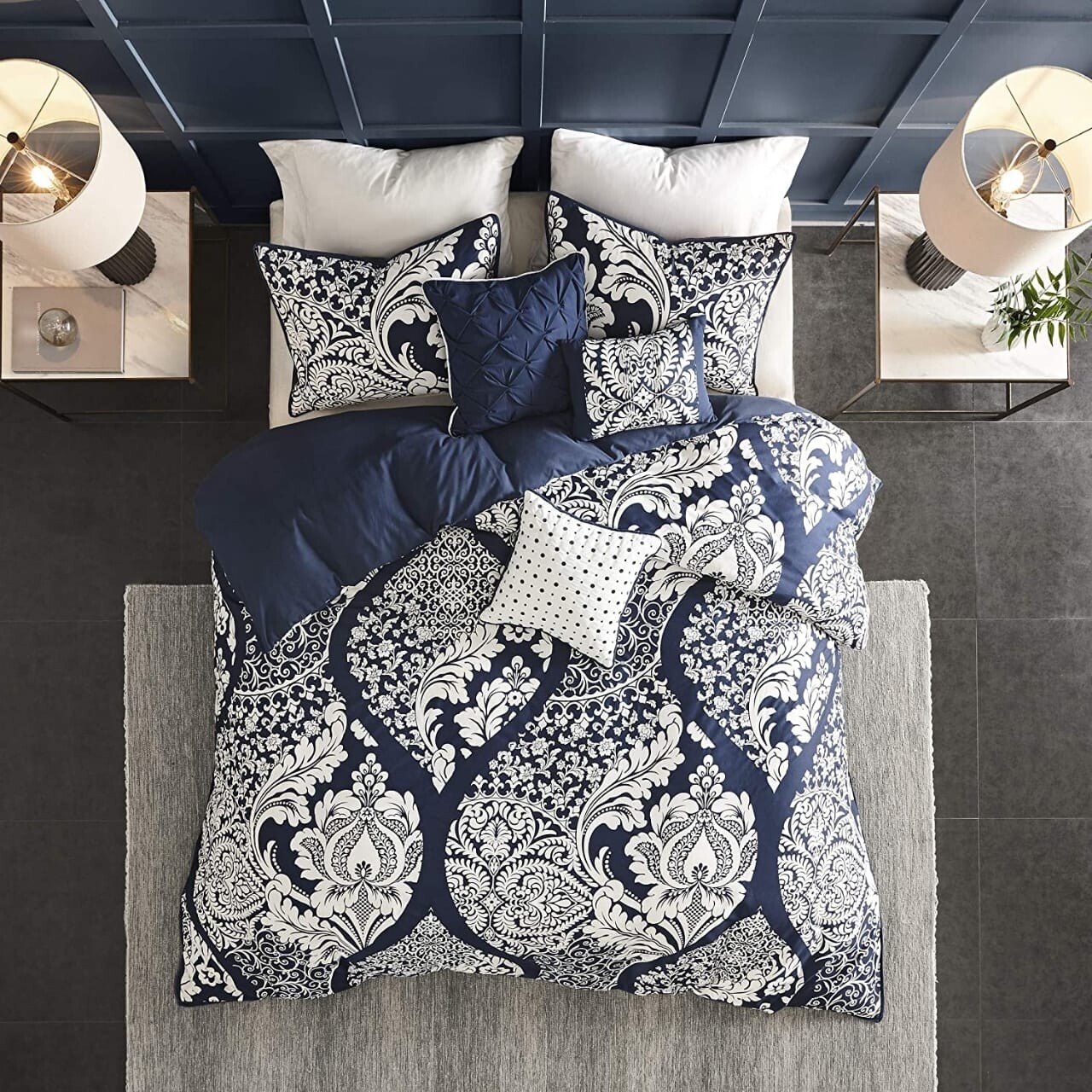ALICE DOVE DUVET COVER- QUEEN