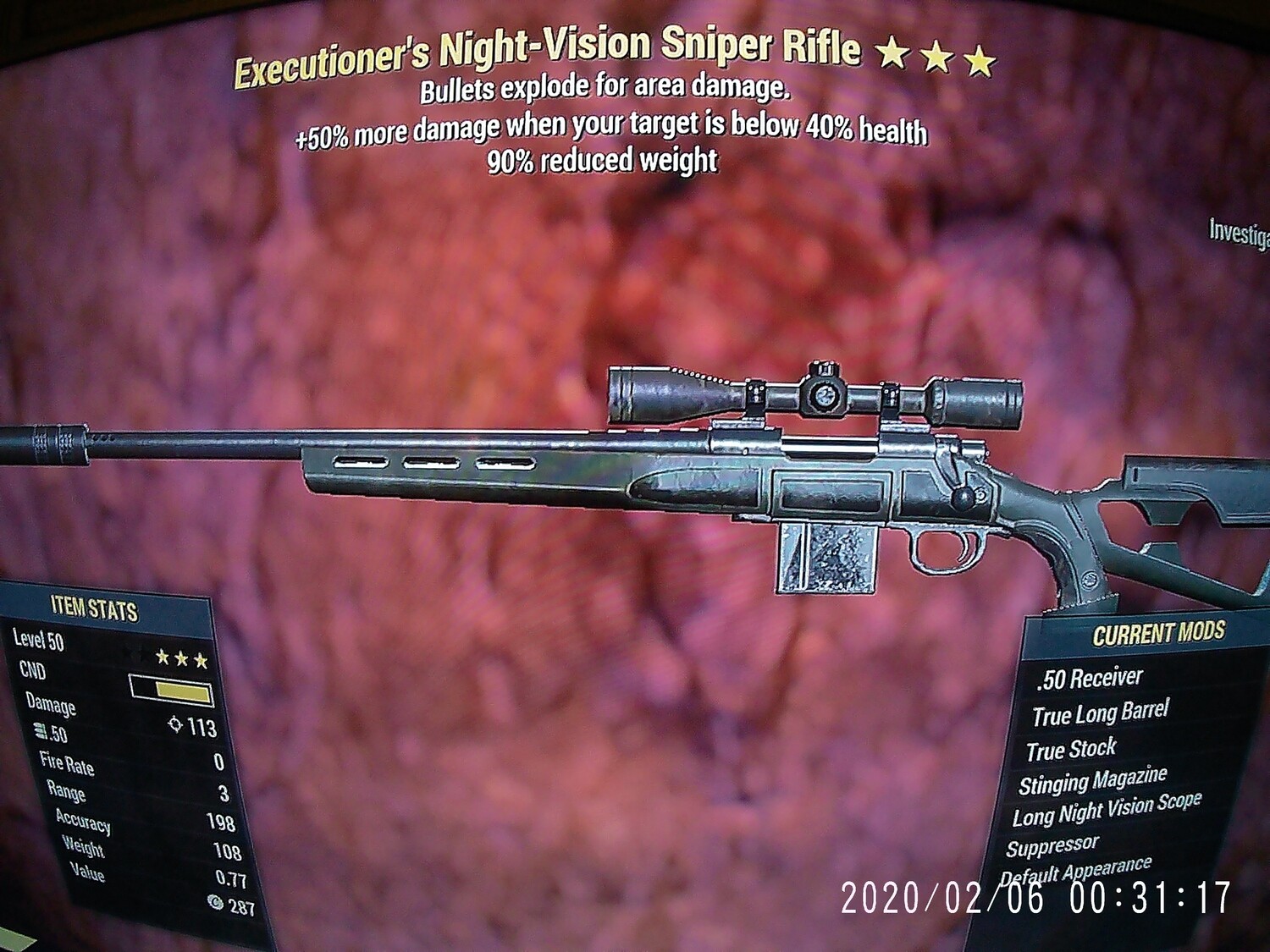 Executioners Explosive 90 Sniper Rifle