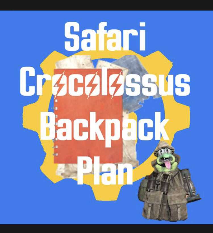 Backpack Plan: Croc