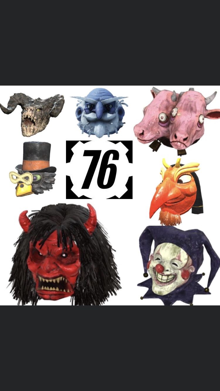 RARE Fasnacht MASK Bundle (7 Total)