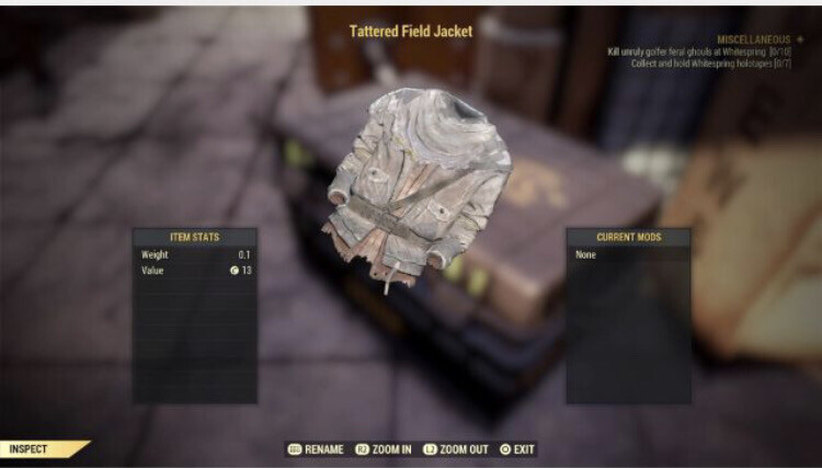 Tattered Field Jacket