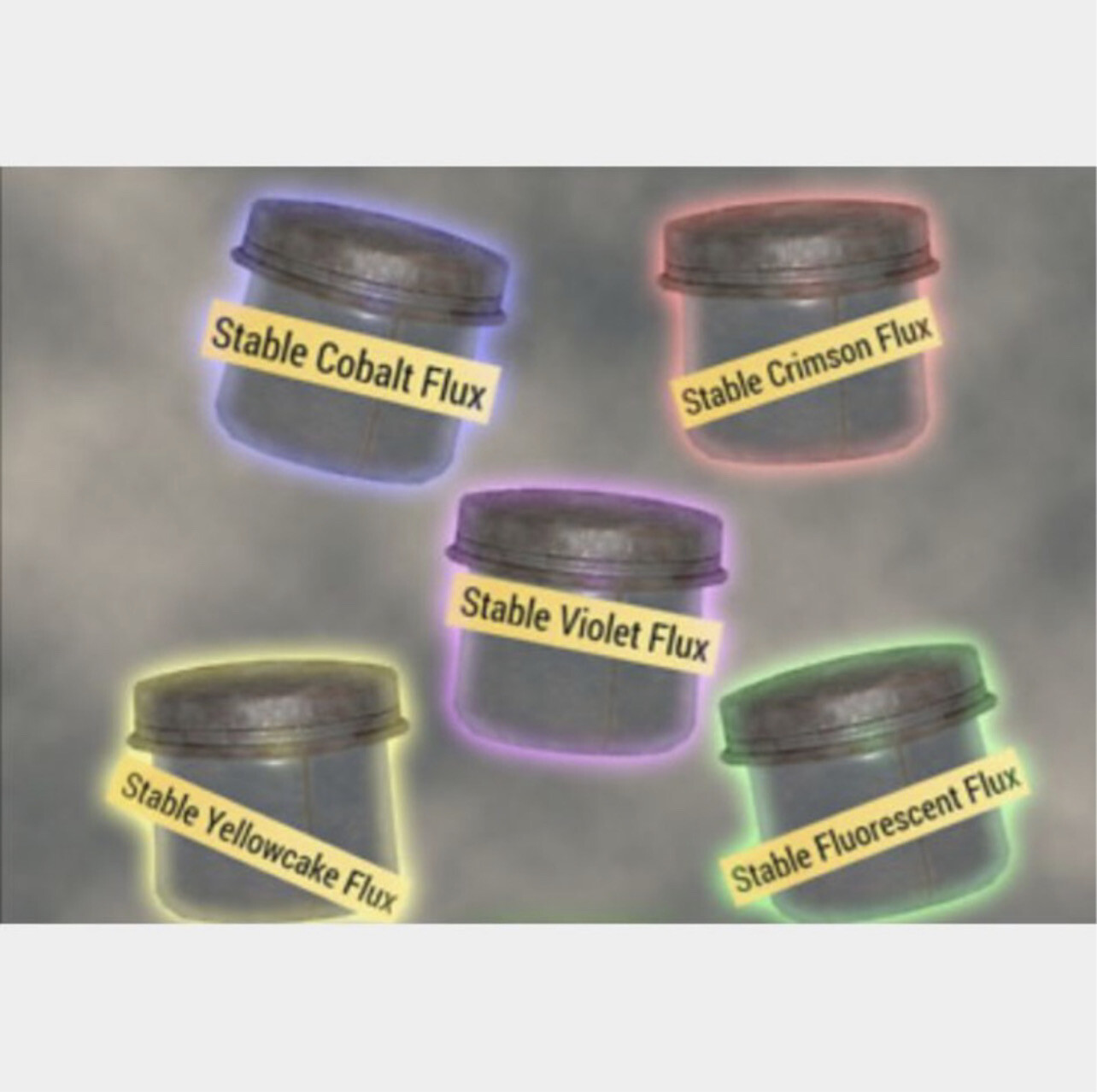 500 Of Each Stable Flux Type