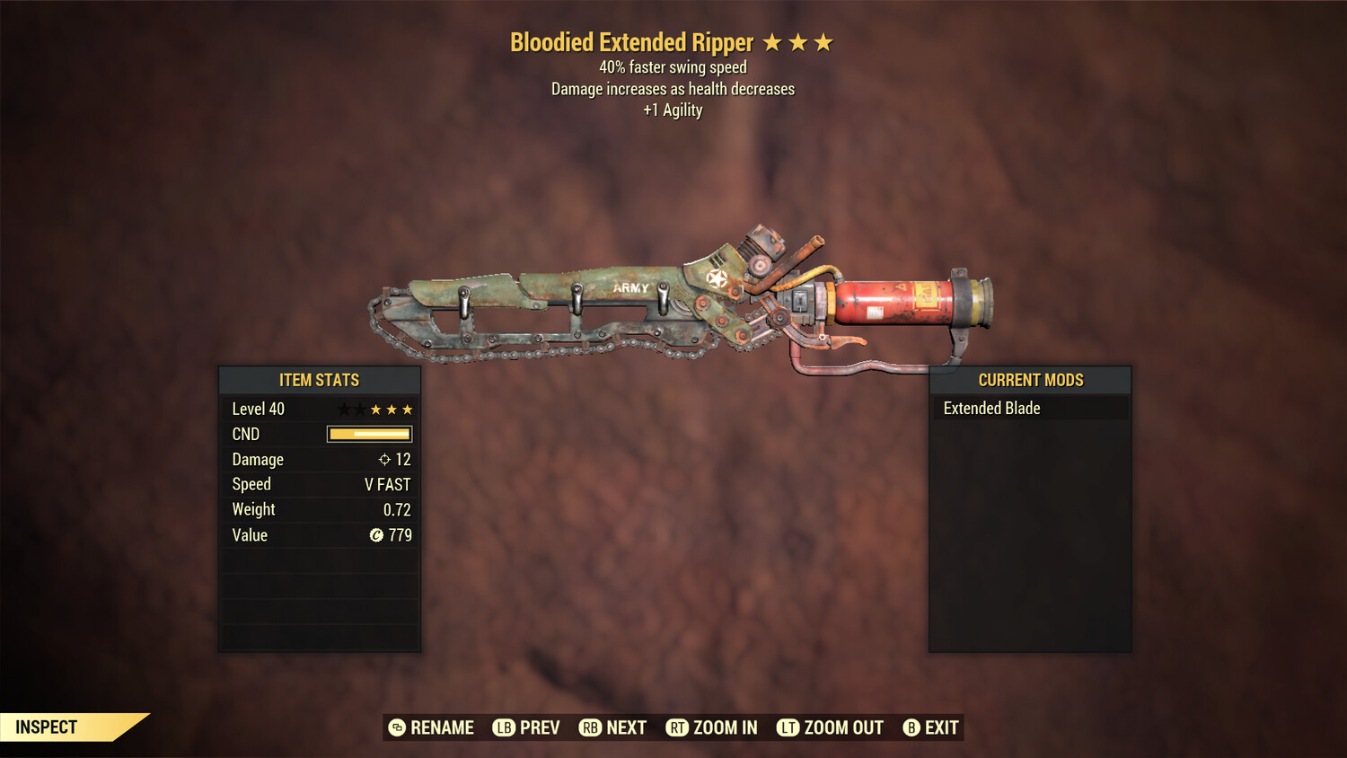 Legacy Bloodied SS/1A Ripper