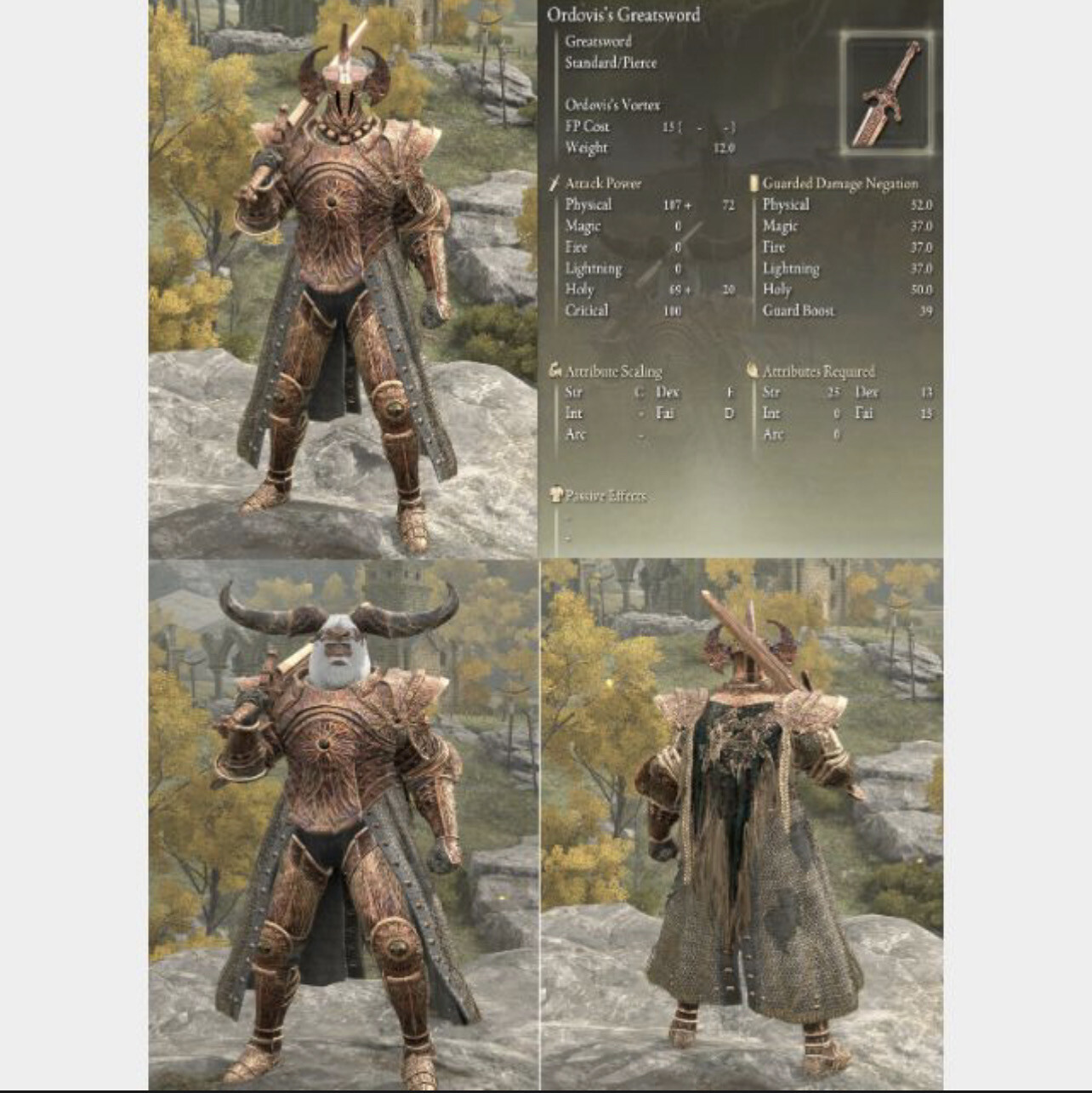 Crucible Full Set + Ordovi Greatsword + Great Horned Headband + Siluria ...